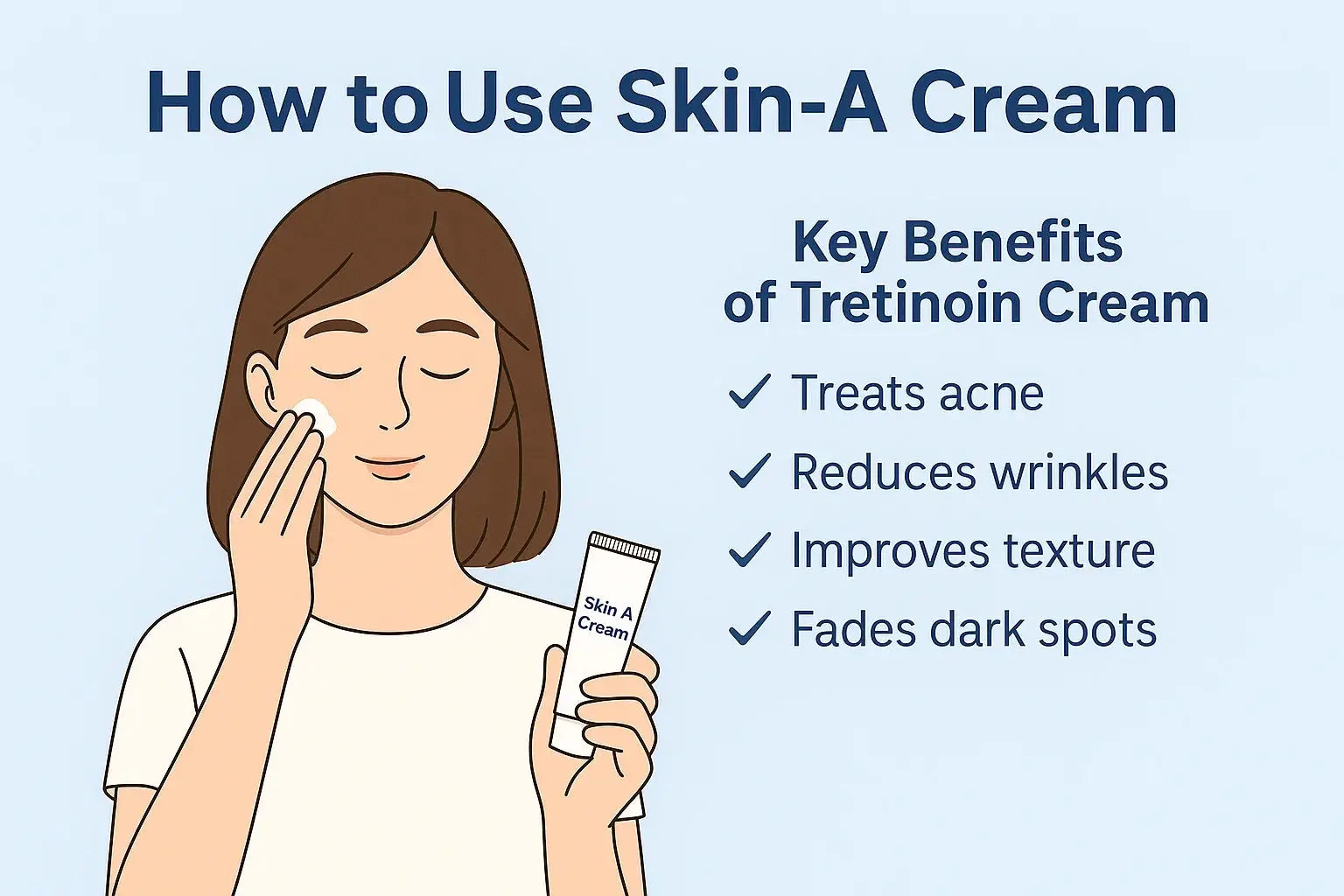 Benefits of using Skin A Cream -Tretinoin in Skin A Cream – Derma.pk