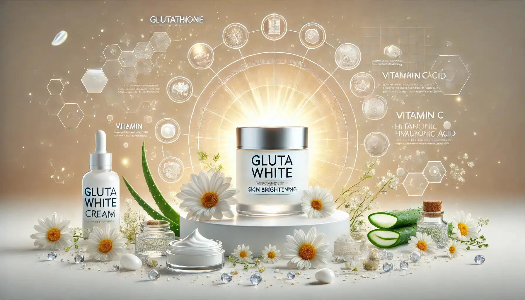 Gluta White Cream - Achieve Radiant and Even Skin Tone – Derma.pk