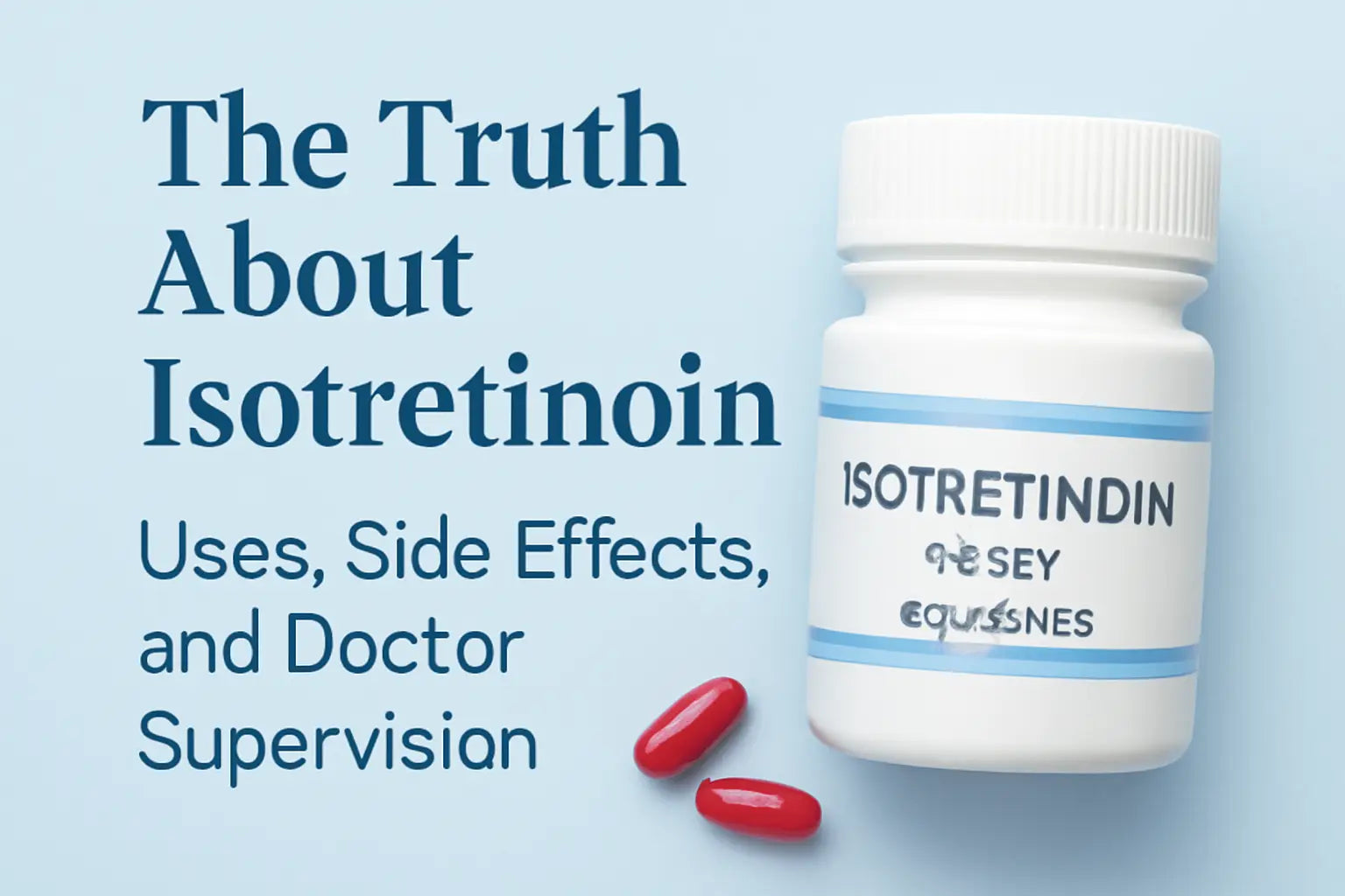 The Truth About Isotretinoin: Uses, Side Effects, and Doctor – Derma.pk
