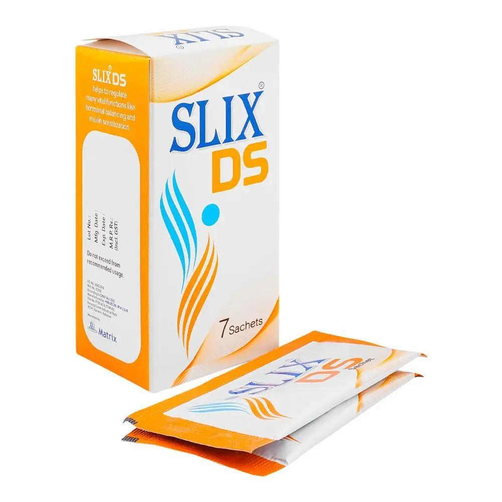 Slix DS Sachets – Probiotic & Zinc Supplement for Diarrhea – Derma.pk