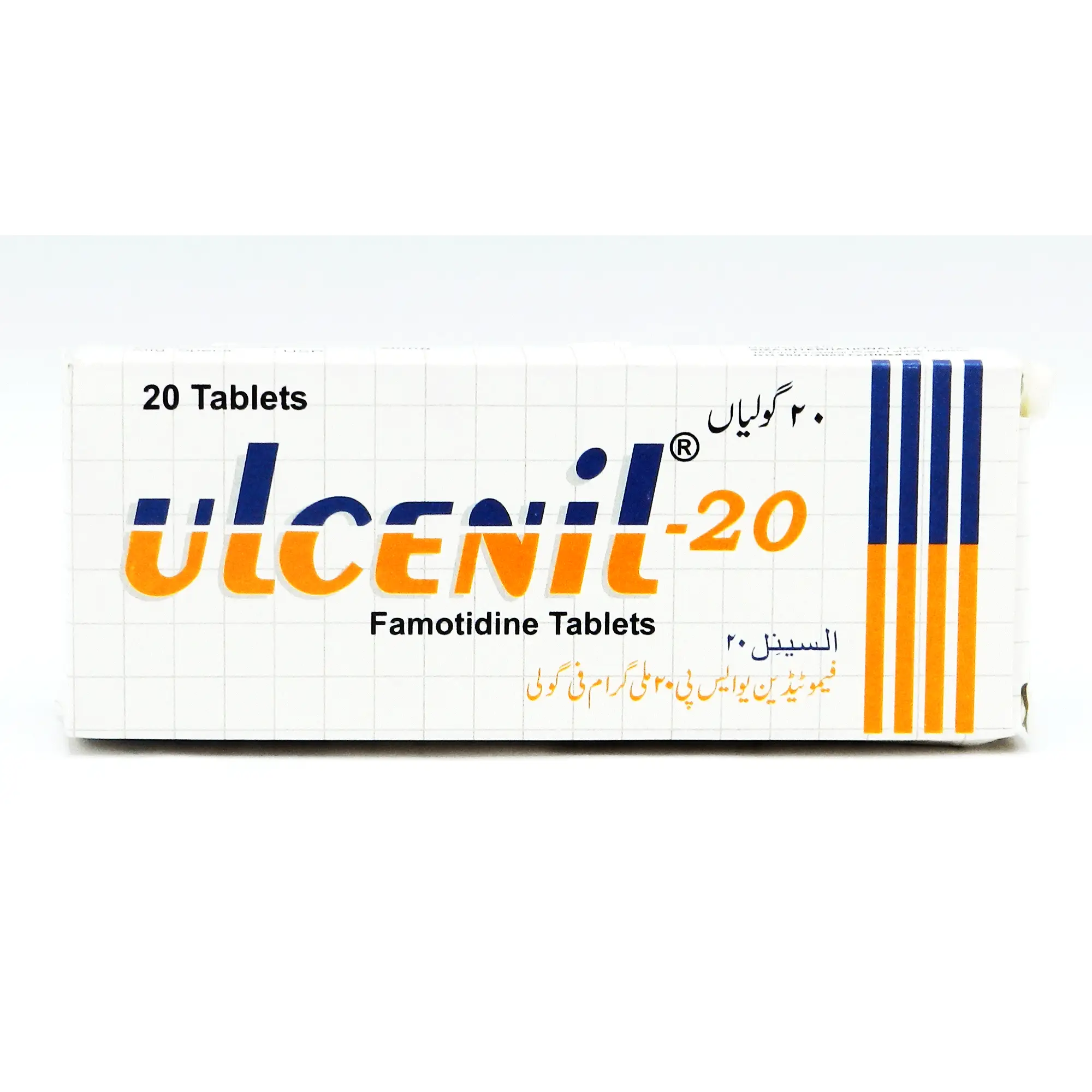 Ulcenil 20mg Tablets (Famotidine) – Buy Online At Derma.pk