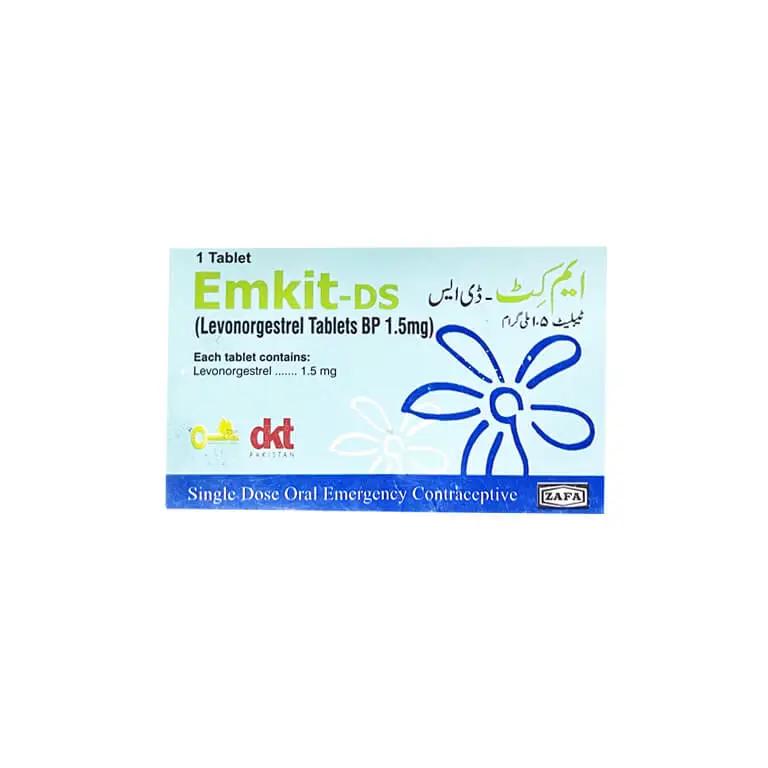 Emkit DS Tablet Emergency Contraceptive Pill - Buy at Derma.pk