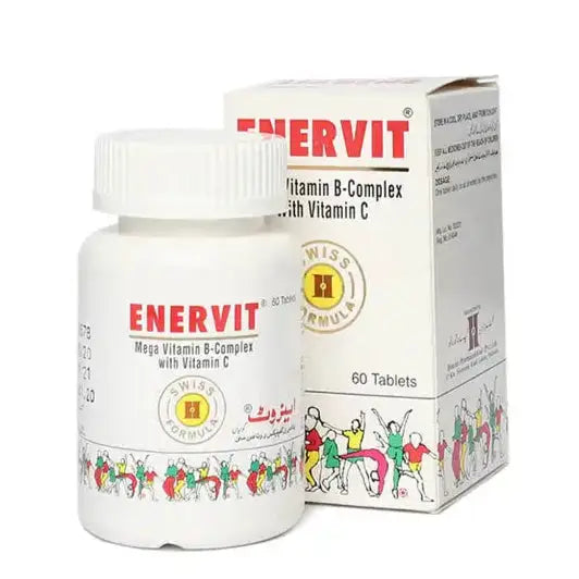 Enervit Tablets – Multivitamin Supplement for Energy, Immunity – Derma.pk