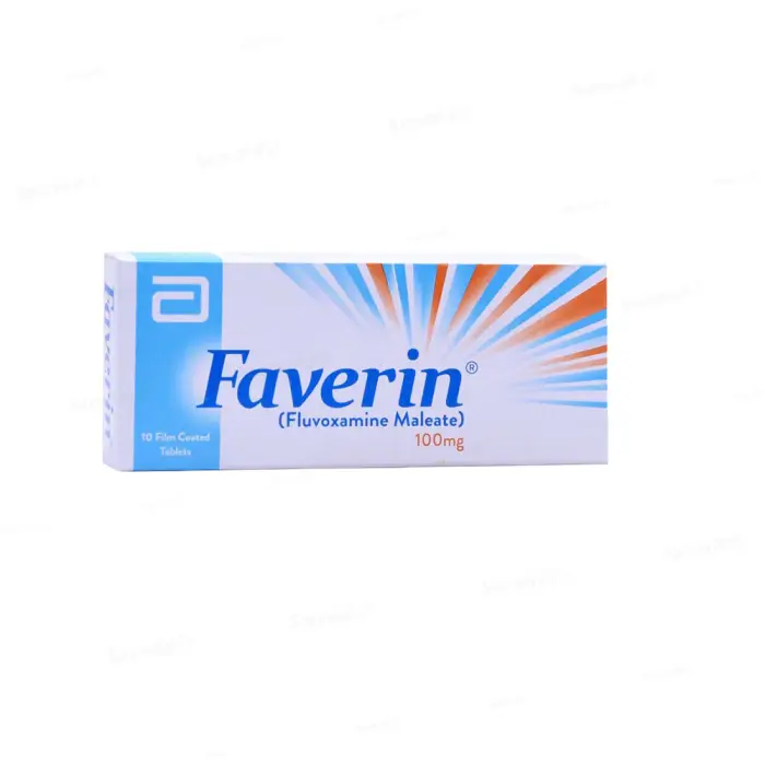 Faverin 100mg Tablets Antidepressant & OCD Treatment - Derma.pk