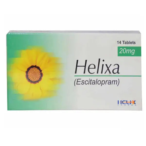 Helixa 20mg Tab – Antidepressant for Depression & Anxiety Relief – Derma.pk