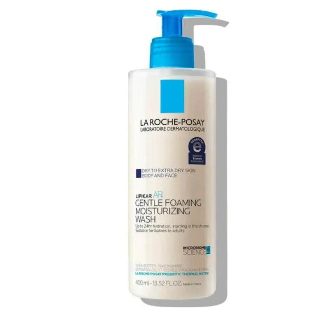LA ROCHE-POSAY MOISTURIZNG GENTLE FOAMING WASH |Derma.pk
