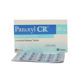 Paraxyl CR 25mg Tablet – Paroxetine for Anxiety and Depression – Derma.pk