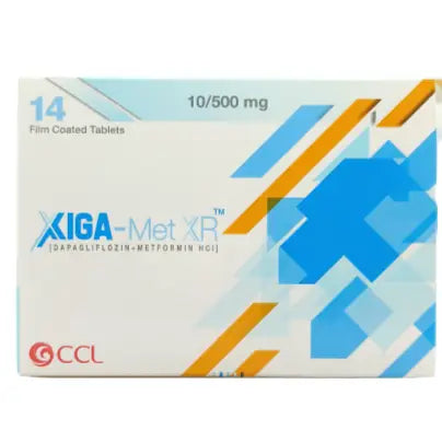 Xiga Met XR 10/500mg Tablet Metformin Extended Release Type 2 Diabetes ...